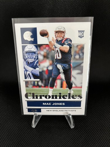 Mac Jones 2021 Panini Chronicles Football Mac Jones RC Rookie 80 ...