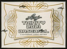 2021 Leaf Trinity Baseball Checklist, Set Details, Boxes, Reviews