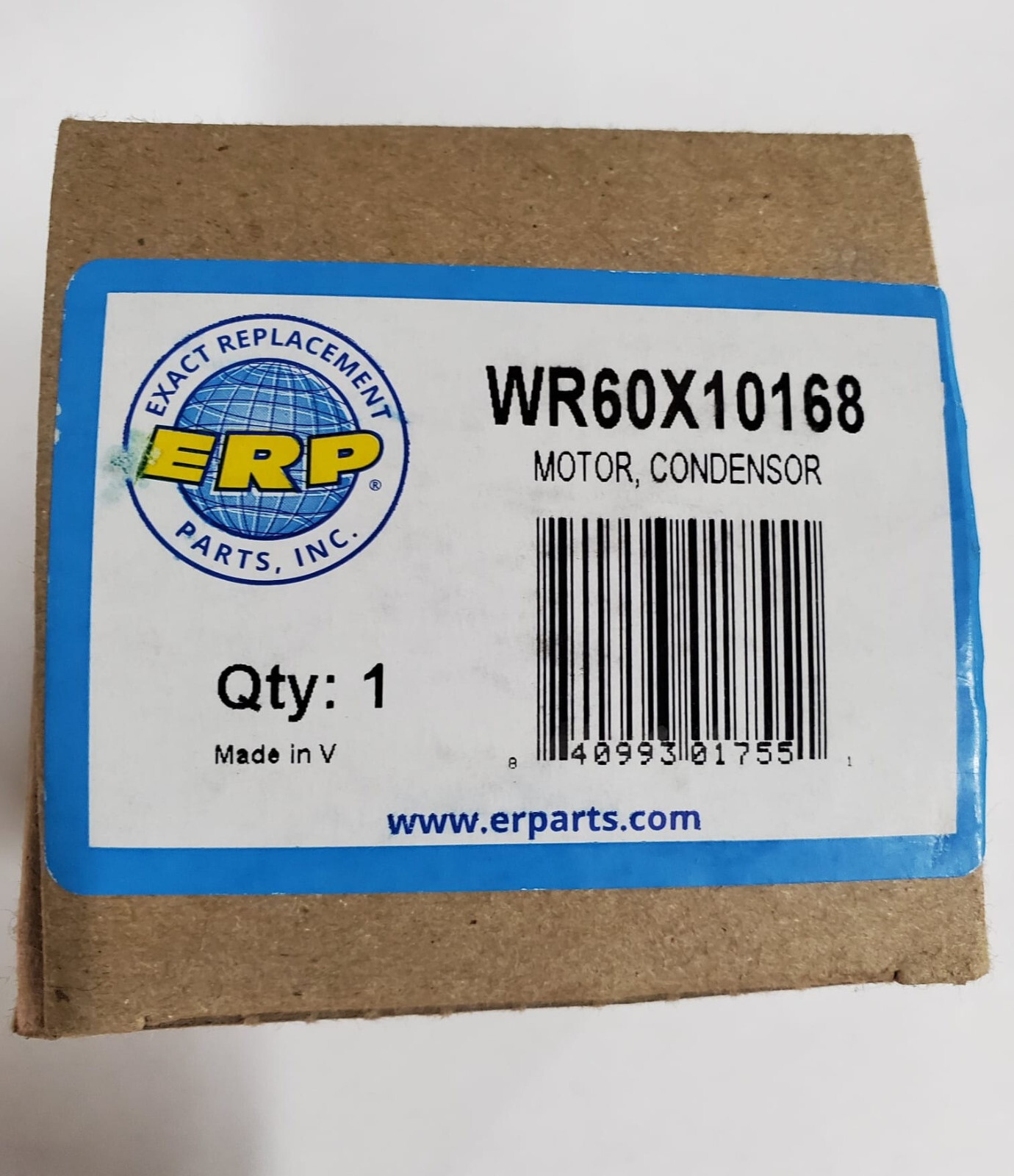 WR60X10028 Condenser Fan Motor for GE Refrigerator WR60X10168 BY ERP ...