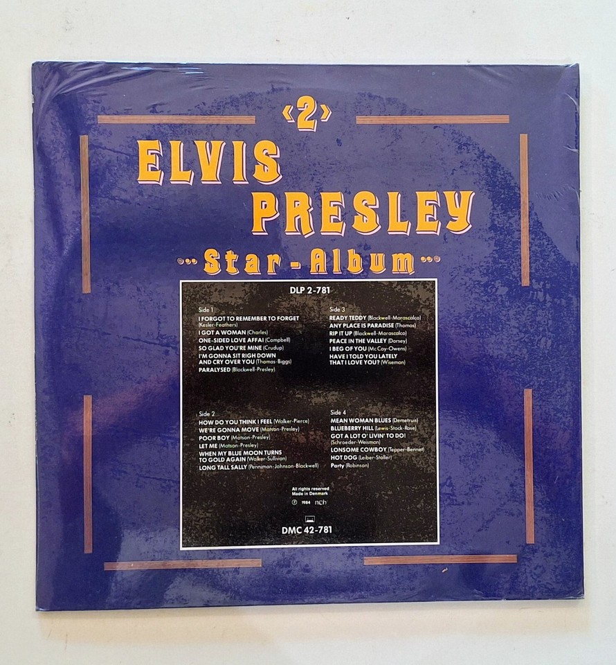 ELVIS PRESLEY Star-Album 1984 Europe 2xLP VINYL Record SEALED NEW OLD ...