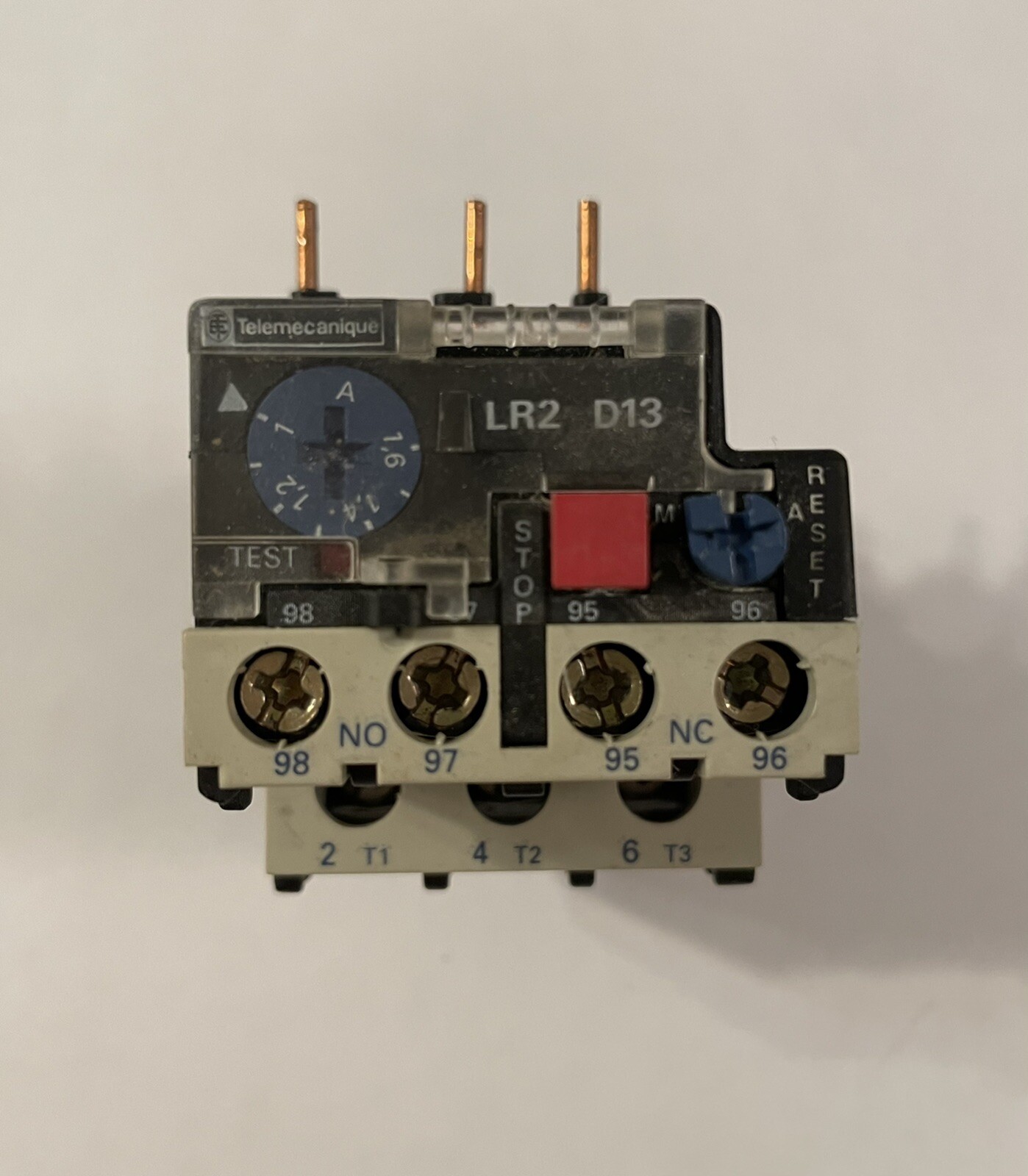 TELEMECANIQUE LR2D1306 LR2 D13 Overload Relay | eBay