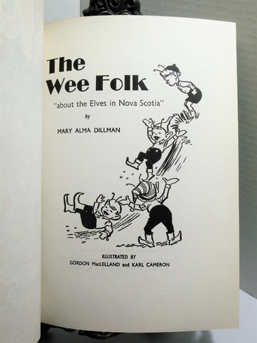 The Wee Folk Nova Scotia Elves 1964 Christmas Woodcarver Elf Convention ...