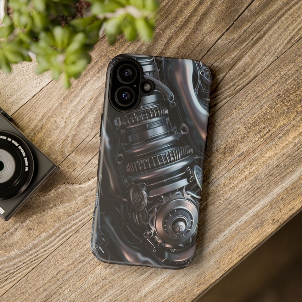 Mechanical Engine Gear iPhone Tough Case - Industrial Design Phone ...