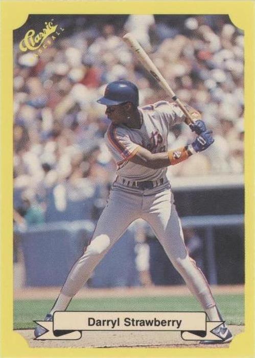 1987 Classic Update Yellow Travel Edition - Darryl Strawberry #122 for ...