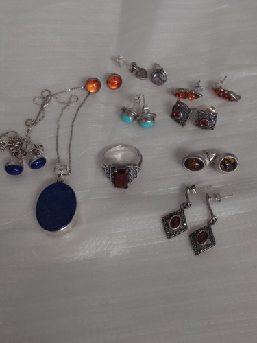 33g Job Lot of Mixed 925 Stirling Silver Jewellery Items |2c | eBay UK