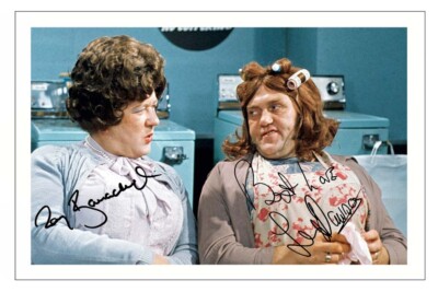 ROY BARRACLOUGH & LES DAWSON Signed Autograph PHOTO Signature Print ...
