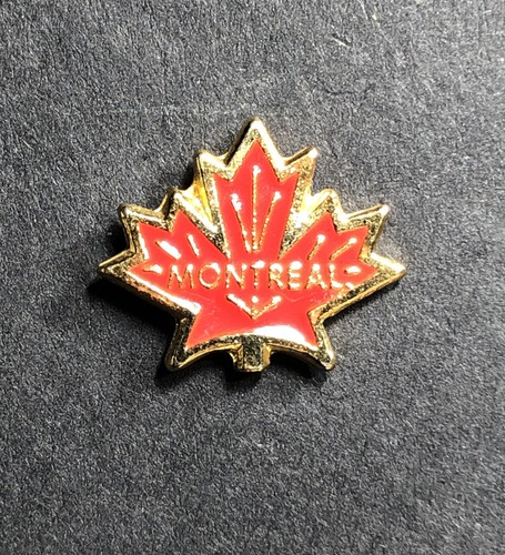 Montreal Canada Leaf Travel Lapel Hat Pin | eBay