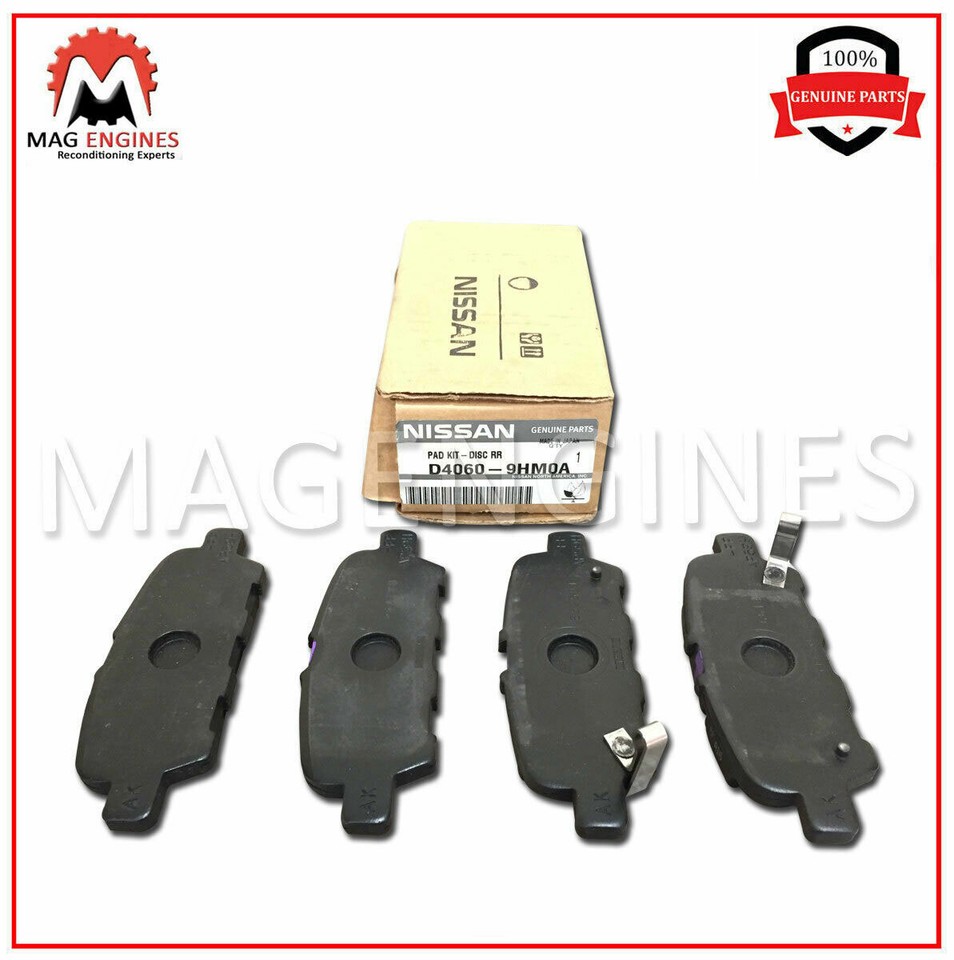 D4060-9HM0A GENUINE OEM REAR DISC BRAKE PAD KIT D40609HM0A | eBay