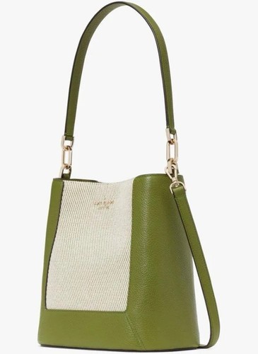Kate Spade Lena bucket bag Colorblock with Canvas. | eBay