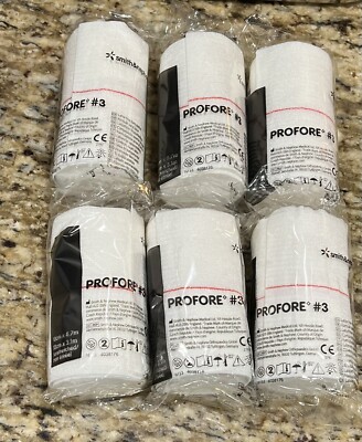 PROFORE #3 Bandages Lot of 6 ~ Smith&Nephew ~ 10cm x 3m | eBay