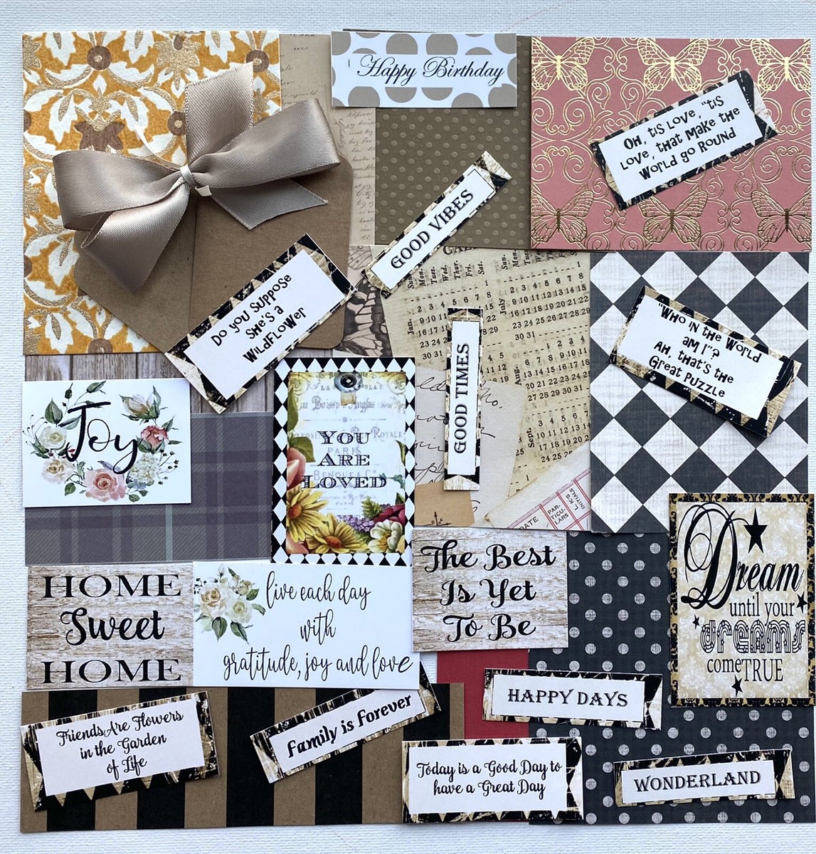 Scrapbook Card Quotes 30 Sheet Small Talk Stickers Quote Stickers For