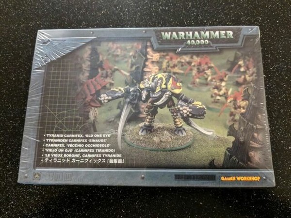 Old One Eye Tyranid Carnifex Warhammer 40k GW Metal & Plastic 2001 for ...