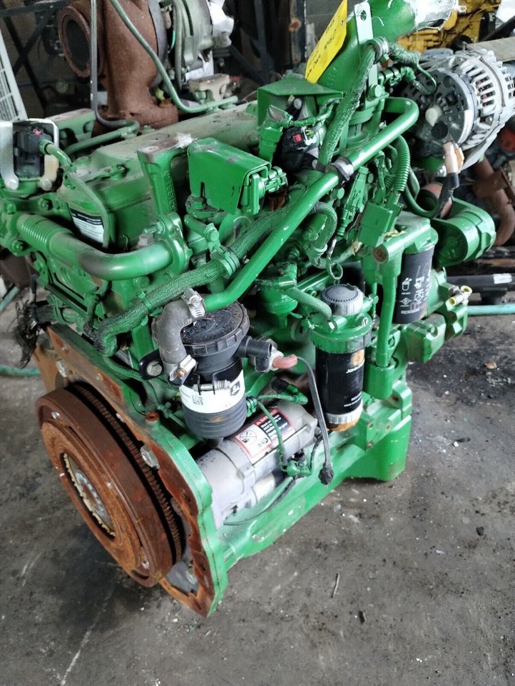 John Deere 4045D 4 Cylinder Diesel Engine RUNS 4.5 Powertech | eBay