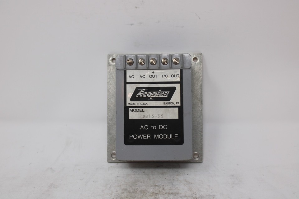 Acopian DB15-35 AC to DC Power Supply Module | eBay