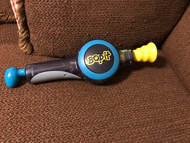 2002 Hasbro Bop It Original CLEAR Version Electronic Handheld Game | eBay
