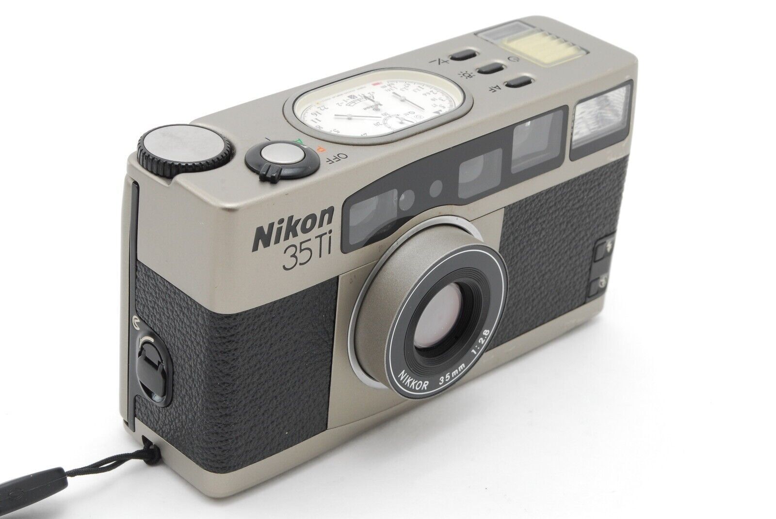 [N Mint w/Strap] Nikon 35Ti 35mm f/2.8 Point & Shoot Compact Film ...