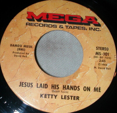 Ketty Lester - Jesus Laid His Hands On Me / One Day At A Time 1984 7 ...