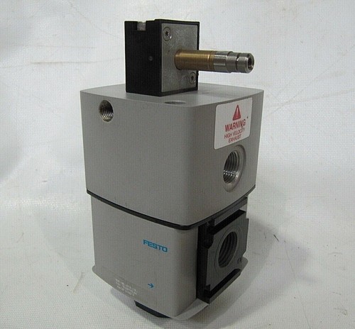 Festo Emergency Stop Valve Slow Start Type HEM-M3-G1/2-10 Pneumatic ...