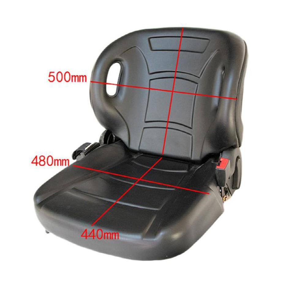 New For Toyota Forklift Seat With Seatbelt & Switch Adjustable Back ...