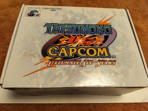 Nintendo Wii Arcade TATSUNOKO vs CAPCOM Ultimate All-Star Fight Stick ...
