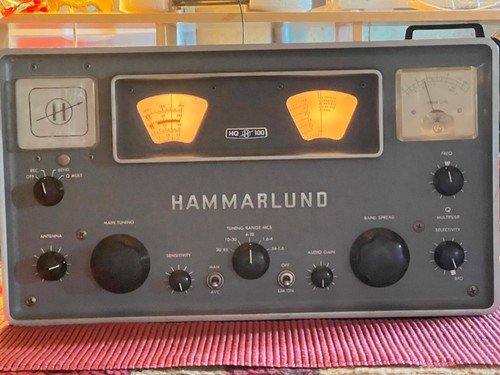 Hammarlund HQ-100 General Coverage HF/AM Ham Radio Receiver | eBay