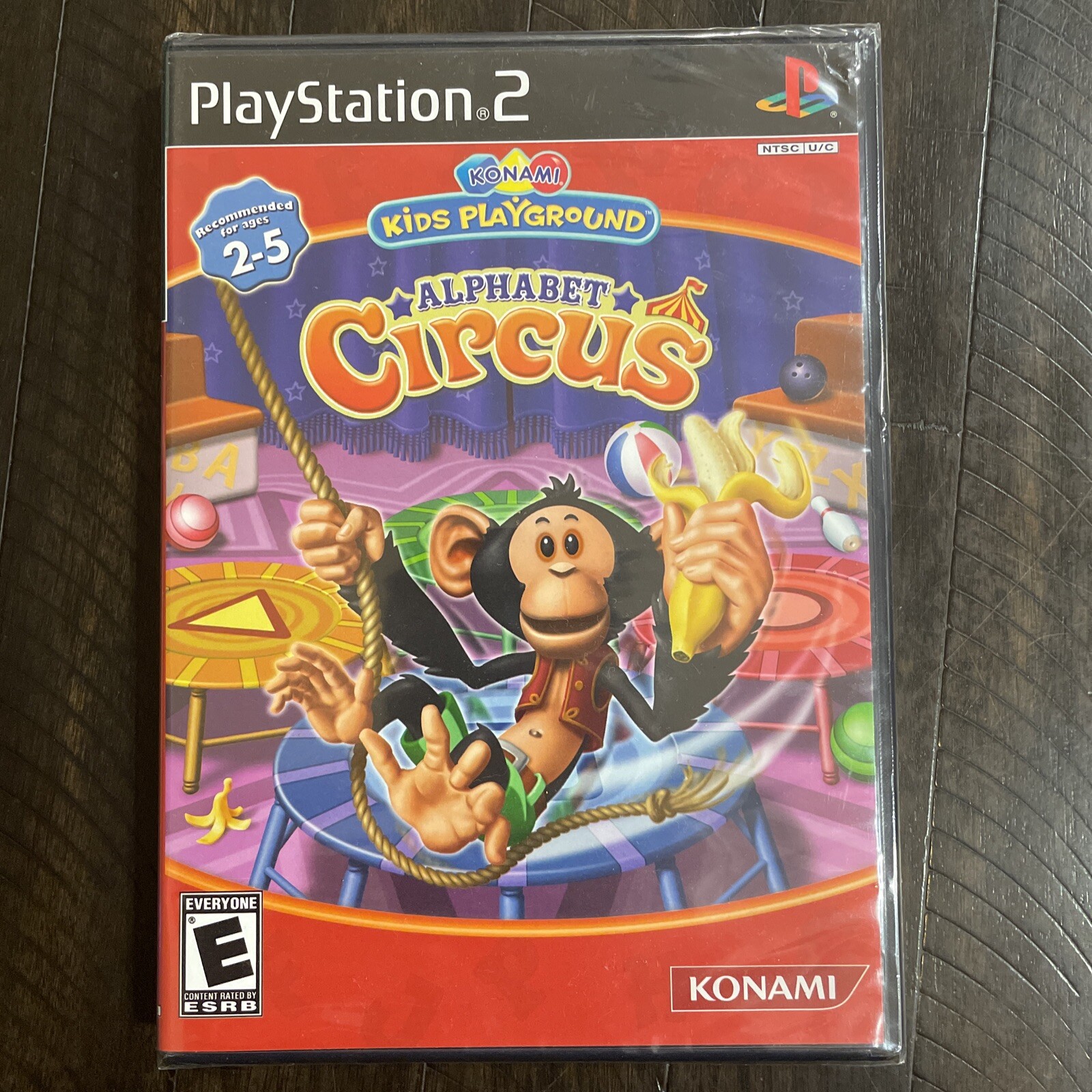 Konami Kids Playground: Alphabet Circus Sony PlayStation 2 PS2- Sealed ...