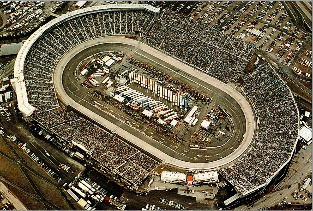 Racetrack Arial View Of Empty