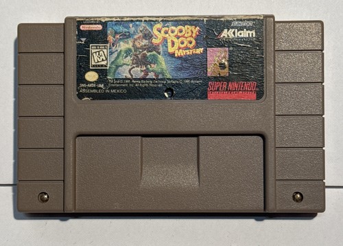 Scooby-Doo Mystery (SNES Super Nintendo Entertainment System, 1995 ...