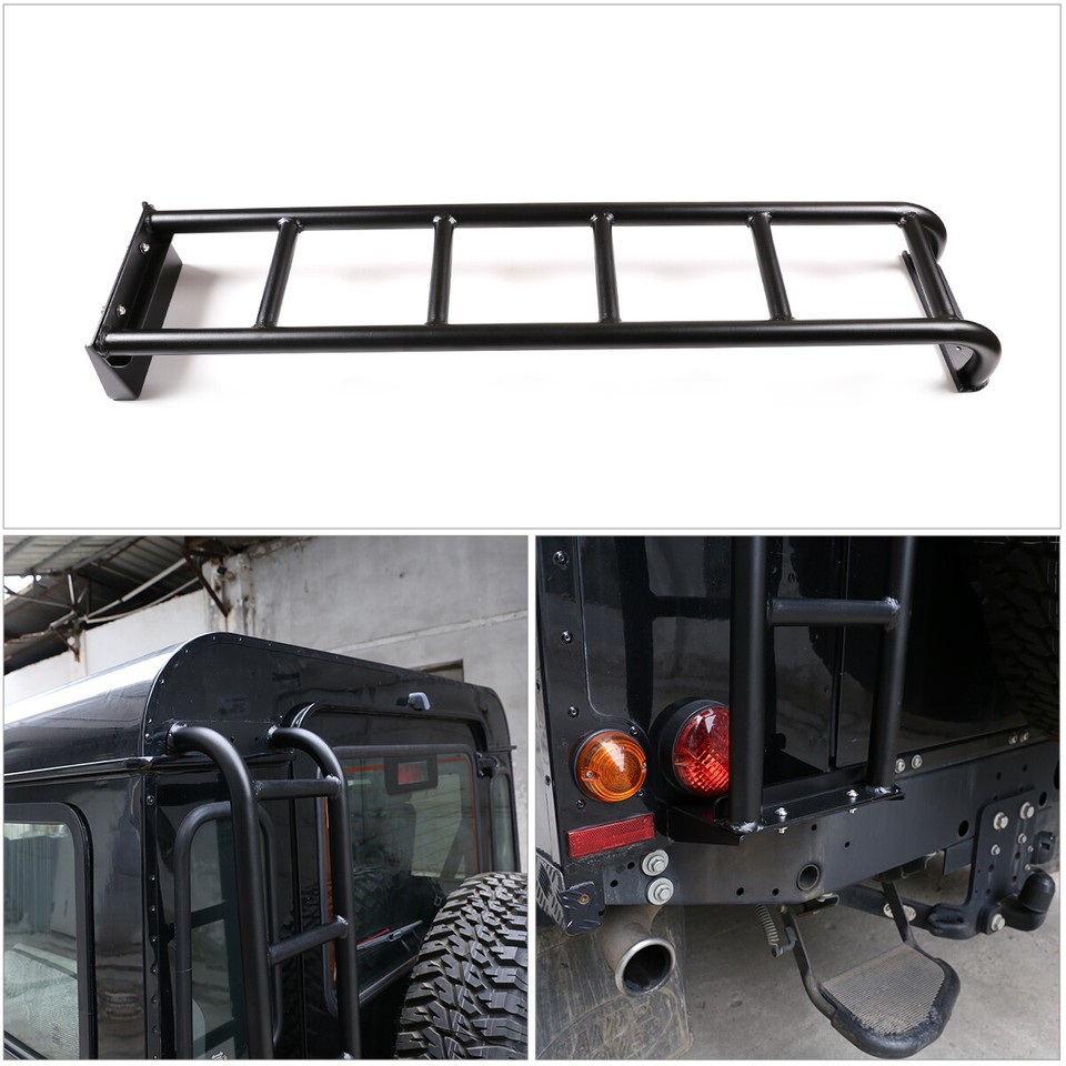 Aluminum Car trunk Rear Tail Door Ladder Climbing For Defender L316 ...