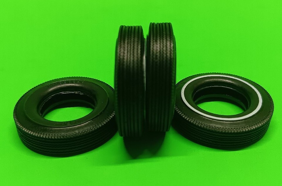 63 1963 Chevy Impala SS 409 1/25 AMT Whitewall Firestone Tires 5 Spoke ...