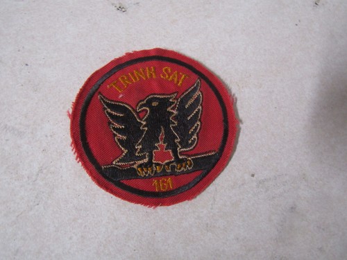 MILITARY PATCH OLDER VIETNAM ERA TRINH SAT 161 | eBay