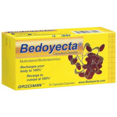 ( 3 Pack) Bedoyecta Multivitamin Capsules - 30 Count (total 90 caps ...