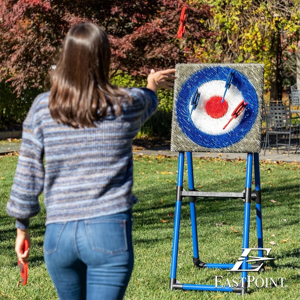 Axe Throwing Game Set Steel Frame Target for Indoor Outdoor Fun | eBay