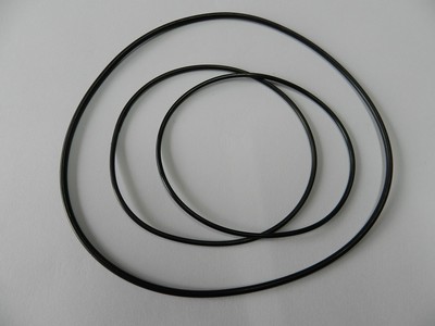 Tonband Riemen Set passend für Philips 4307, 4308 Rubber drive belt kit ...