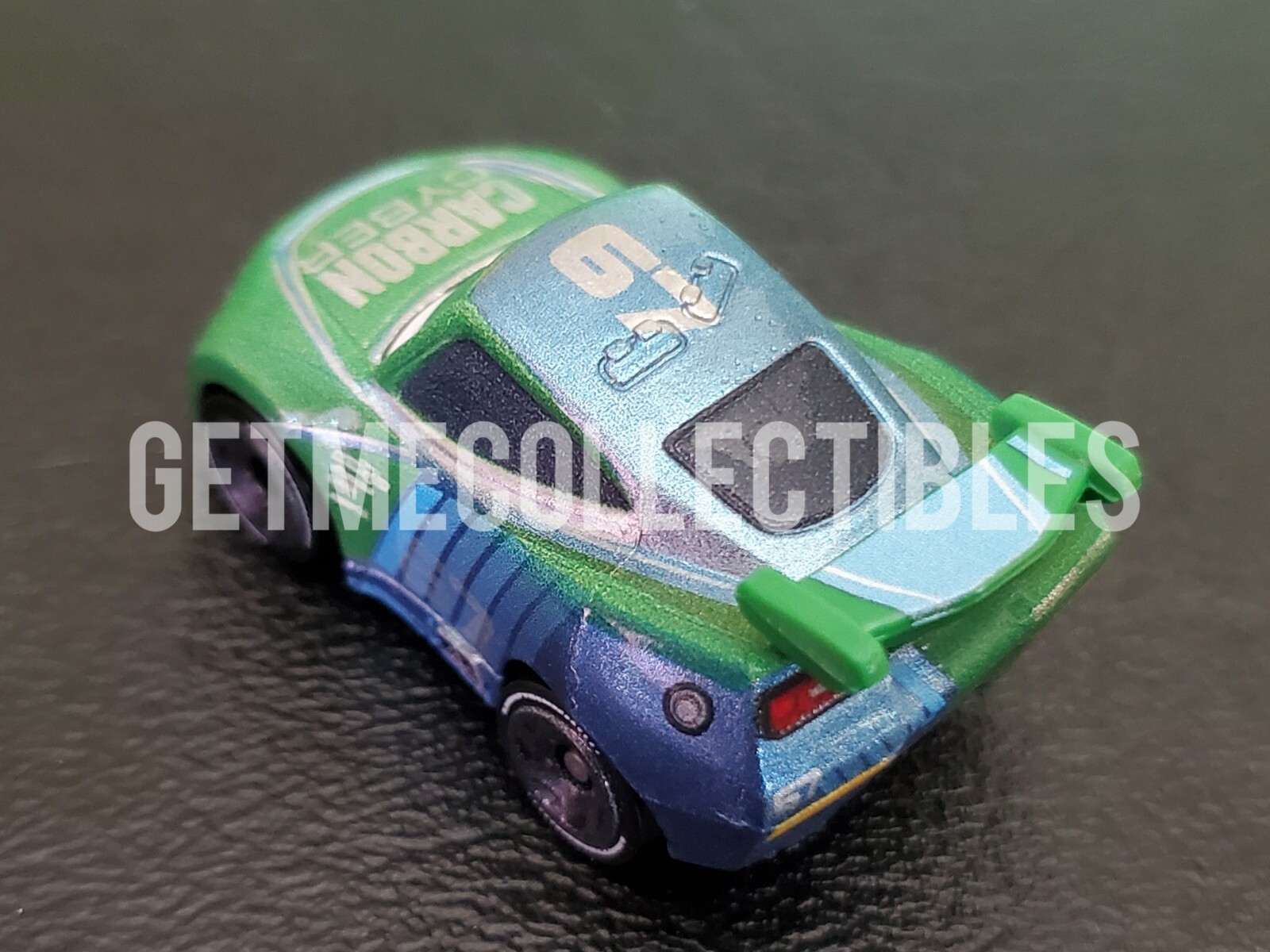 DISNEY PIXAR CARS MINI RACERS JIM REVERICK CARBON CYBER BOX #68 FREE ...