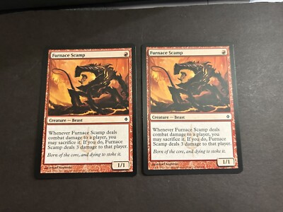 2x Furnace Scamp New Phyrexia NM+ Unplayed MTG Magic The Gathering ...