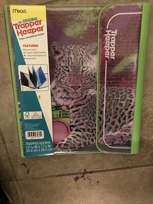 Trapper Keeper ~ Binder Retro Portfolio Folder 2021 Mead (F) 12 3/16" x ...
