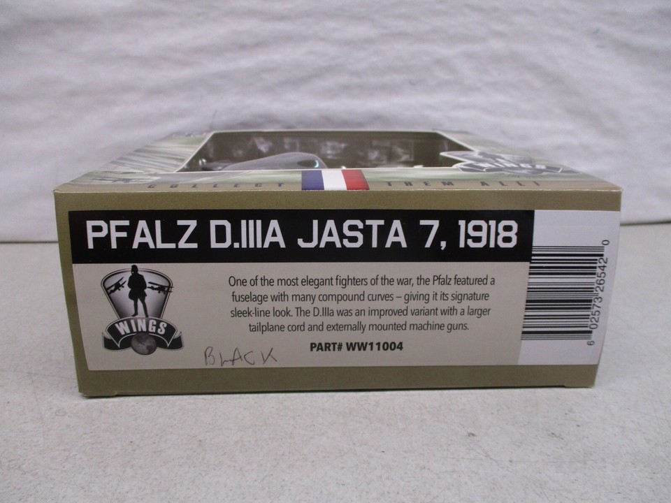 Planes Wings of the Great War 1918 Pfalz D. IIIA Jasta 7 1/72 | eBay