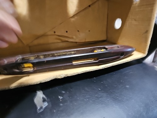 Antique Vintage Wooden Weaving Boat Shuttle Loom Mill with Bobbin 17 ...