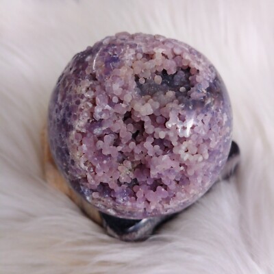 312 gr Grape Agate Purple Manakara Botryoidal Chalcedony Crystal ...