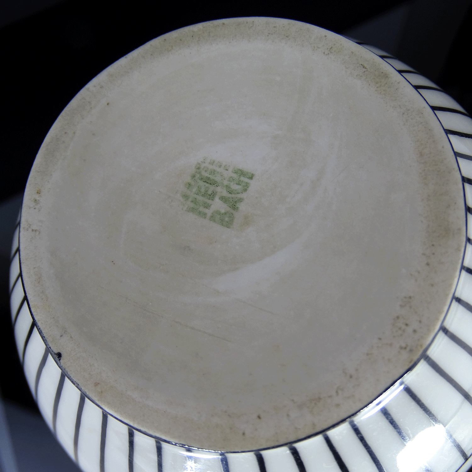 Art Deco Vase HEUBACH Porzellan Handmalerei, Thuringia Porcelain c ...