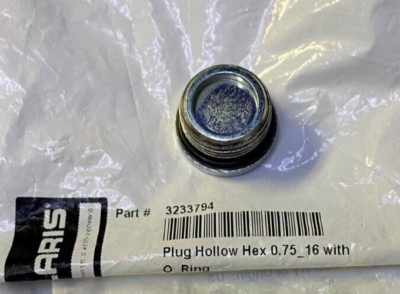 Polaris OEM Gearcase Hex Plug w/O-Ring Sportsman Ranger Brutus Magnum ...