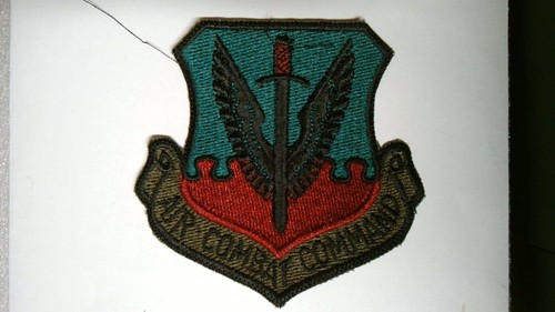 US MILITARY PATCH AIR FORCE POCKET SEW ON AIR COMBAT COMMAND 3 INCHES OLD STOCK | eBay