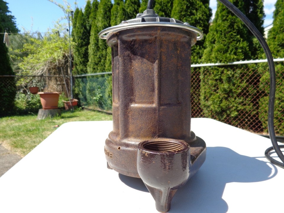 LIBERTY PUMPS 257 -1/3 HP 115V CAST IRON SUBMERSIBLE SUMP W VERTICAL ...