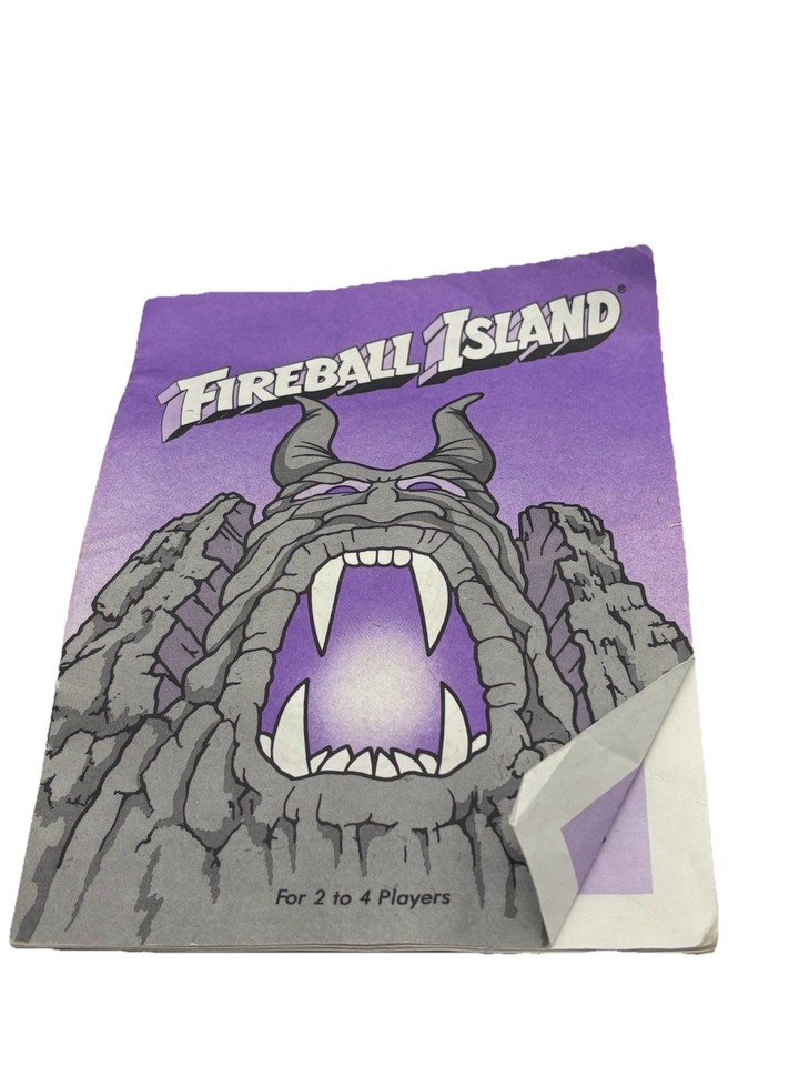 1986 Fireball Island Board Game Parts & Playing Card Lot ALL ORIGINAL ...