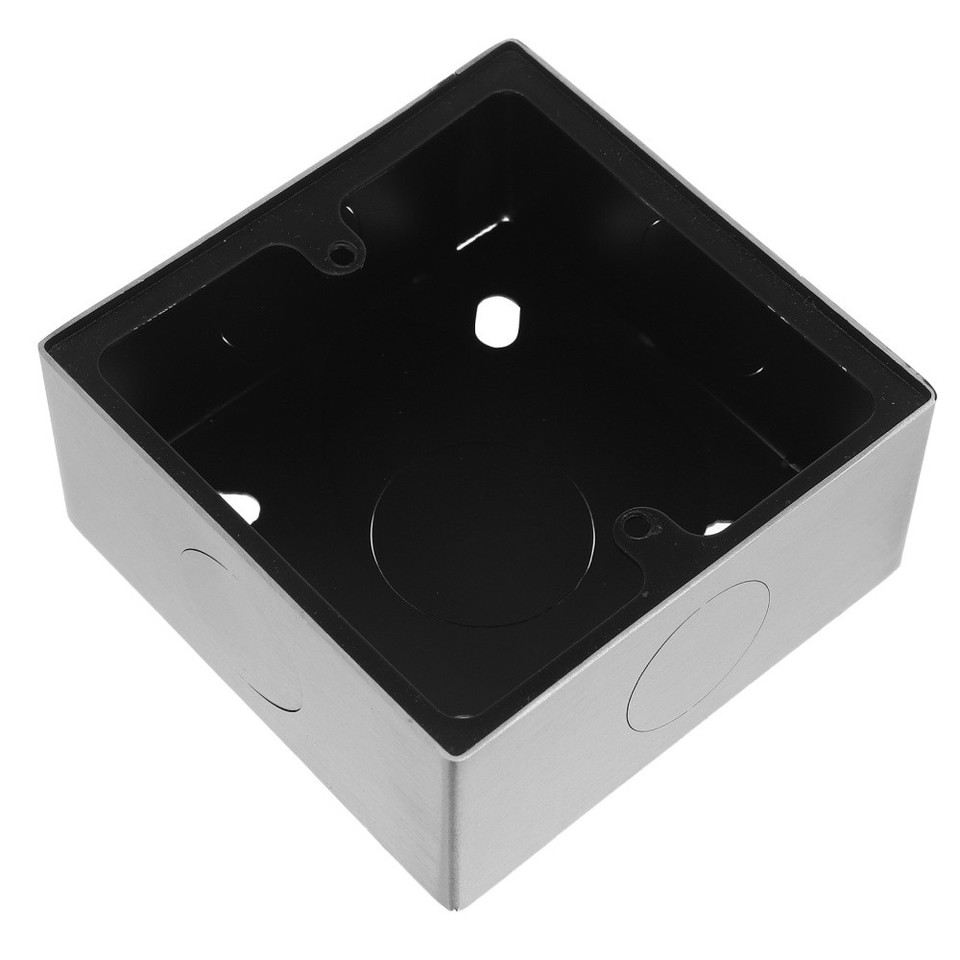 Wall Outlet Box: Surface Mounted Electrical Outlet Box Stainless Steel ...