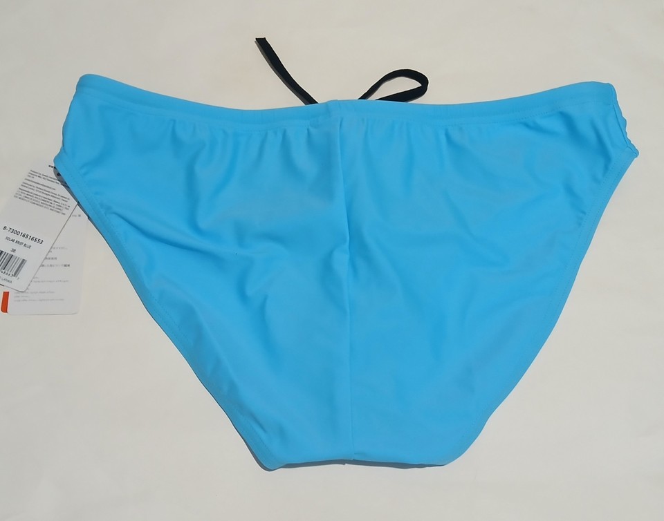 New Speedo Men's Endurance Solid Solar 1" Swim Racing Brief 36" | eBay