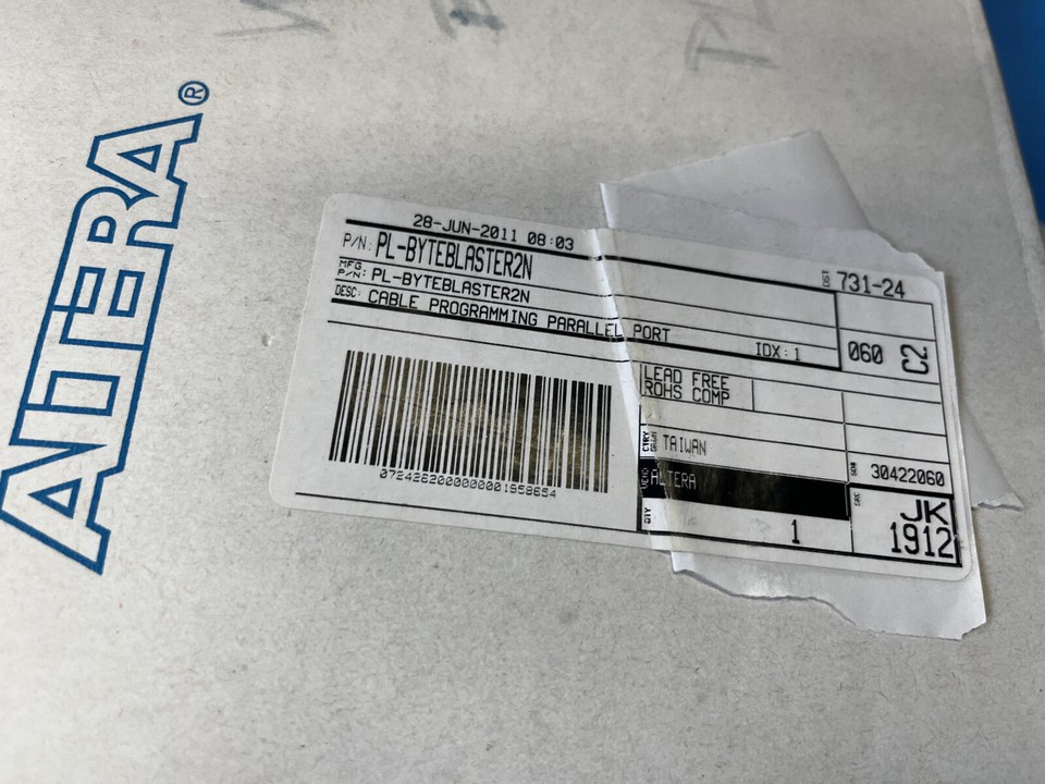 9Q 1PCS Altera PL-BYTEBLASTER2N CABLE PROGRAMMING PARALLEL PORT | eBay