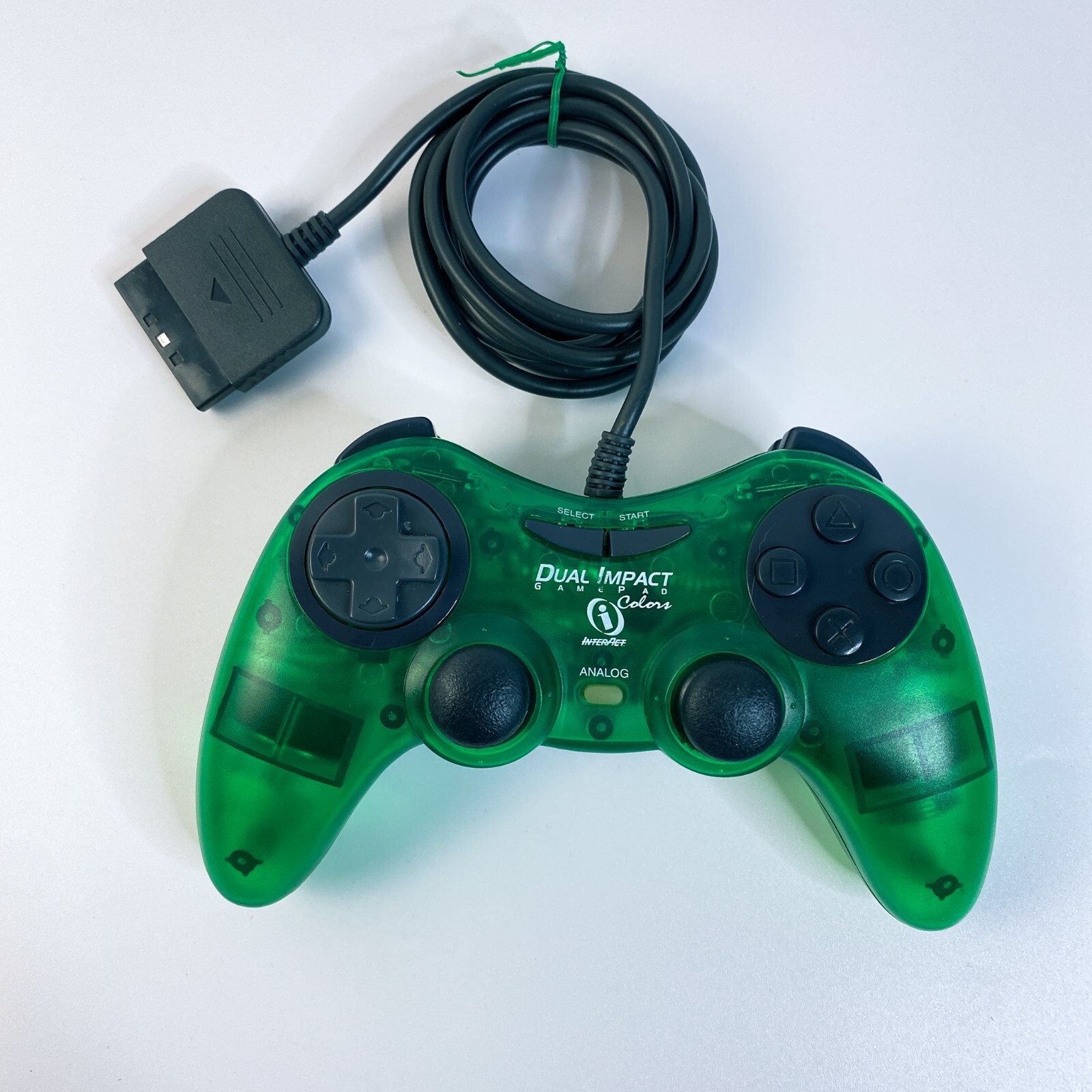 Playstation 2 PS2 Controller Green InterAct Analog Dual Impact Colors ...