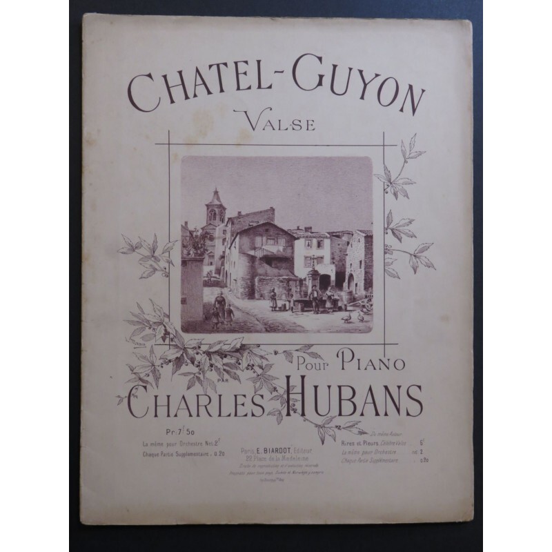 Hubans Charles Chatel-Guyon Piano | eBay